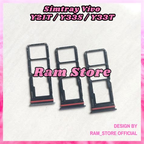 Jual Sim Tray Simtray VIVO Y21T Y33T Y33S Slot Sim Tempat Kartu Hp Simcard Simlock Shopee