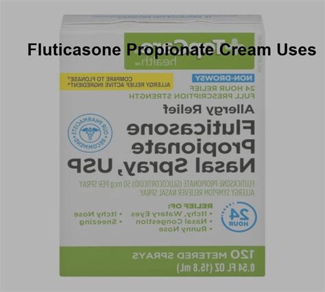 Fluticasone Propionate Cream Uses Fluticasone Propionate Cream Uses