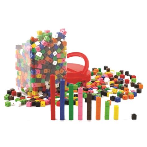 School Linking Cubes Mini [pack 1000] Education And School Supplies