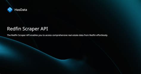Redfin Data Api Hasdata