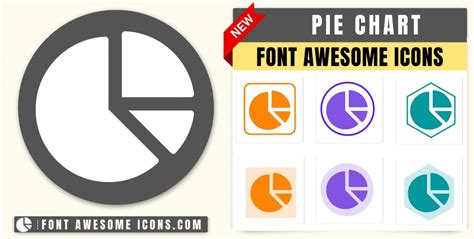 Font Awesome Pie Chart Icon Graph Diagram Statistic