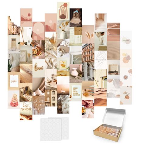Buy Wonderally Boho Aesthetic Photo Collage Kit For Wall Aesthetic