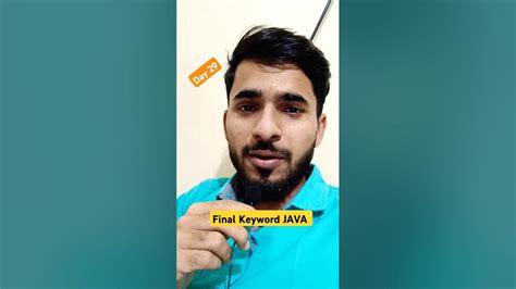 final keyword in java shorts java javaprogramming