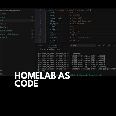 homelab as code packer terraform ansible merox