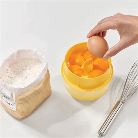 Dm 유청분리기 독특한 계란 노른자 분리기 흰자 필터 스티머 Diy 수제 디저트 주방 베 티몬