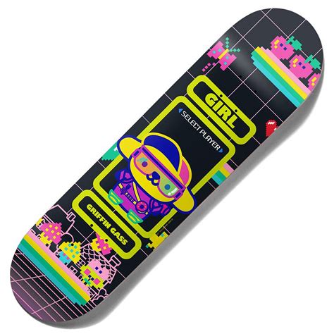 Girl Skateboards X Sanrio Kawaii Arcade Gass Skateboard Deck 825