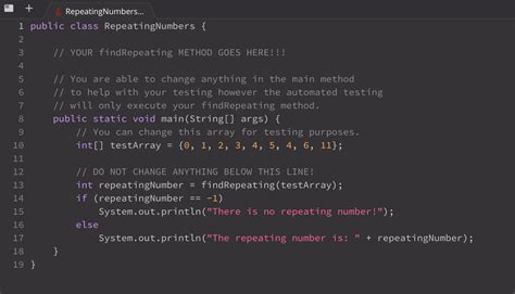 Solved Repeating Numbers Method Q3 Your Task Is To Create
