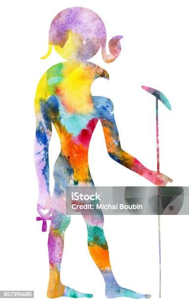 Ra Re Dewa Mesir Kuno Ilustrasi Stok Unduh Gambar Sekarang Lukisan