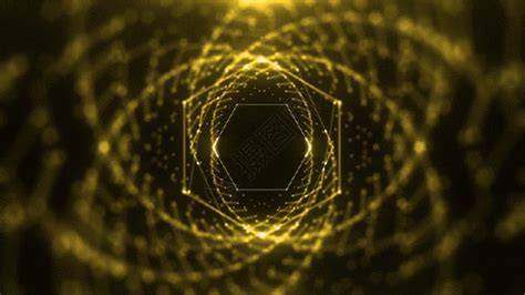 科技金色三维虚拟城市场景穿梭循环动态背景动图图片 正版素材401599965 摄图网