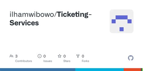 GitHub Ilhamwibowo Ticketing Services