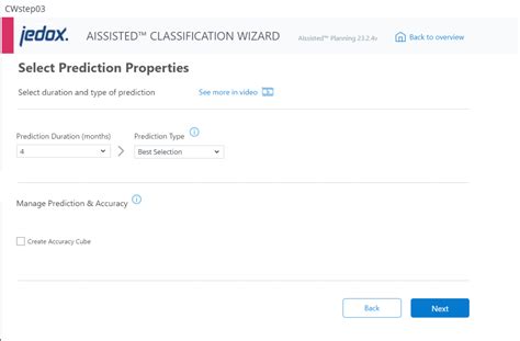 Aissisted™ Classification Wizard