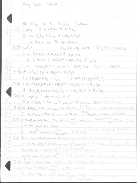 Chapter 3 Practice Exercises Pdf