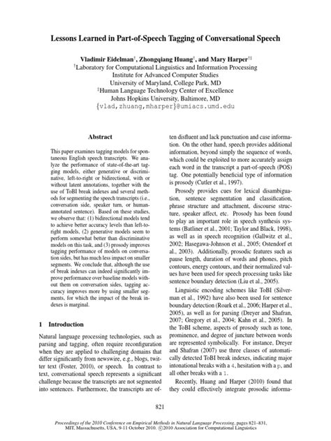 Syntactic Annotation Of Spontaneous Speech Application To Call Center Pdf Linguistics