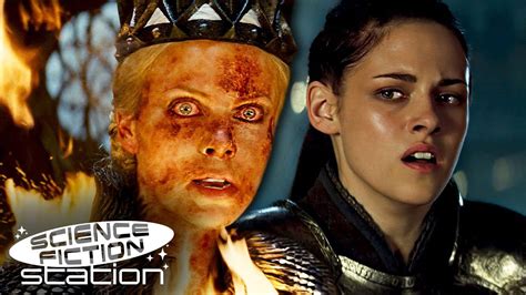 Snow White Vs The Evil Queen Snow White And The Huntsman 2012