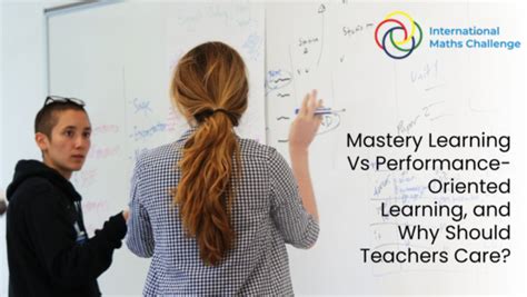 mastery learning vs performance oriented learning