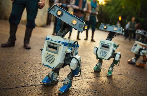 Small Robotic Droids Being Tested In Star Wars Galaxys Edge At Disneyland