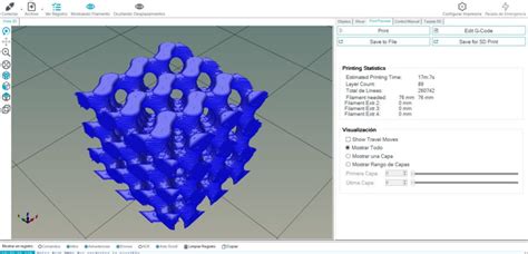 Bioverse Bone Gyroid Cube