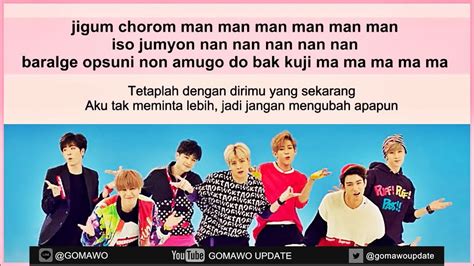 Easy Lyric GOT JUST RIGHT By GOMAWO Indo Sub YouTube