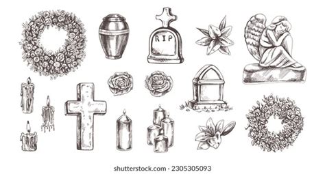 Categoría Dibujos De Cementerios De Imágenes Fotos De Stock E