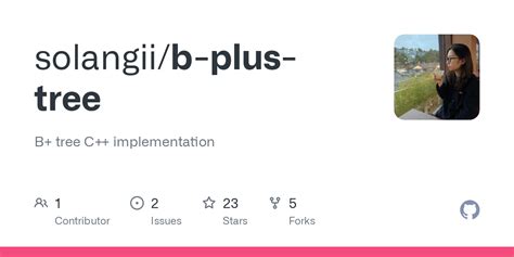 Github Solangii B Plus Tree B Tree C Implementation