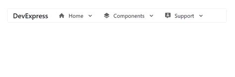 Dxmenu Class Blazor Devexpress Documentation