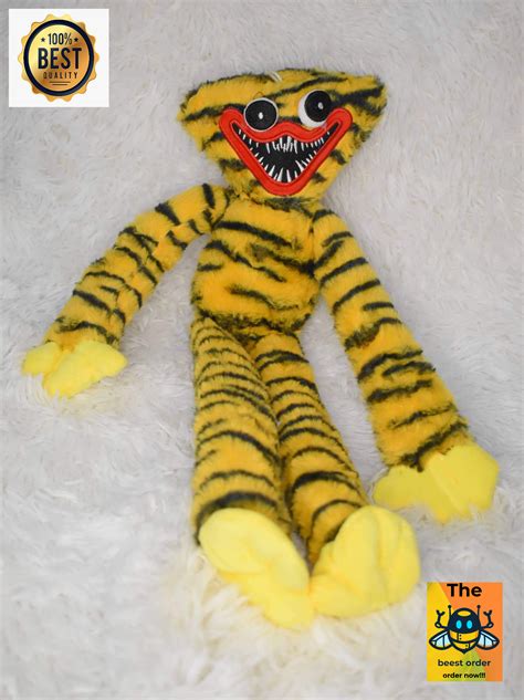 Huggy Wuggy Poppy Playtime Jungle Edition Haggy Waggy Stuff Toy 40 Cm