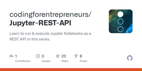 Github Codingforentrepreneursjupyter Rest Api Learn To Run And Execute Jupyter Notebooks As A