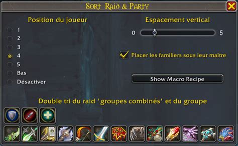 Sort Raid And Party World Of Warcraft Addons CurseForge