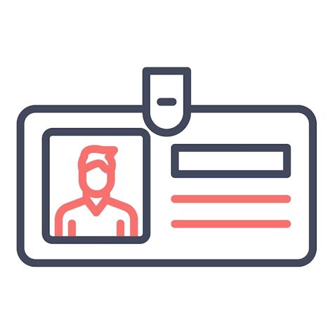 Premium Vector Id Card Vector Illustration Style