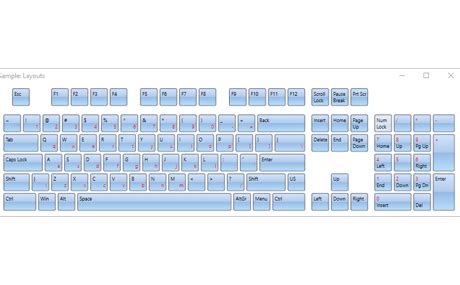 Virtual Keyboard Wpf Control Mindfusion
