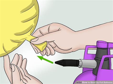 3 Ways To Blow Up Foil Balloons Wikihow