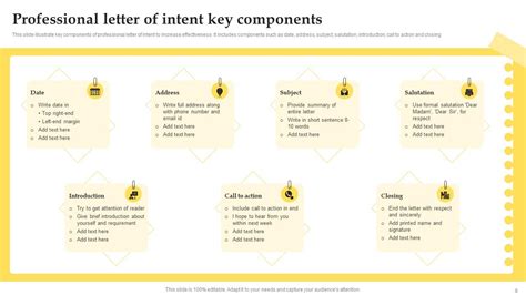 Letter Of Intent Powerpoint Ppt Template Bundles Ppt Slide