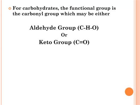 General Introduction And Classification Of Carbohydrates PPT