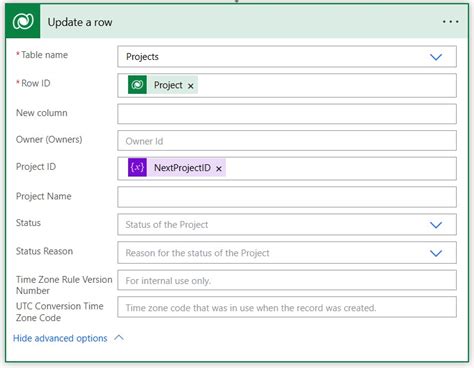 assigning sequential ids to records in dataverse using power automate