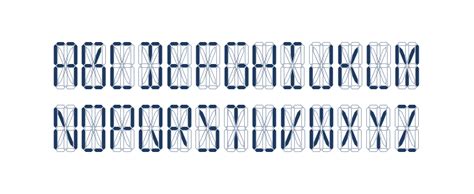 Led 16 Segment Font Free Download Ttfotf