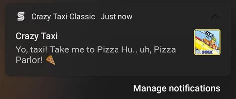 Andriod App Straight Up Bantering With Its Notifications R Crazytaxi