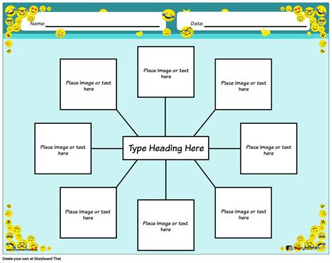 Spider Map Color Landscape 3 Storyboard By Pt Examples