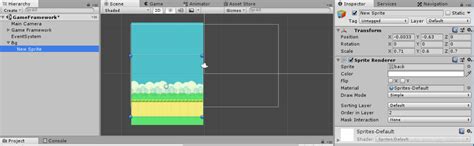 Ugf游戏框架实例开发教程—flappybird（二）制作2d对象的预制体flappy Bird Gameframework Csdn博客