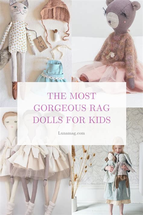 Cute Companion Handcrafted Rag Doll Art And Collectibles Art Dolls Etna