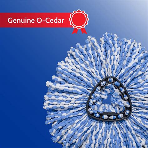 O Cedar Rinseclean Spin Mop Microfiber Refill 1 Ct Deep Cleaning