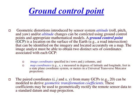 Ppt Geometric Correction Powerpoint Presentation Free Download Id3382857