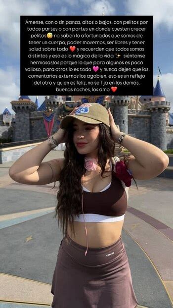 La Profunda Reflexión De Coty Romero Sobre Su Cuerpo “decidí Mostrarme