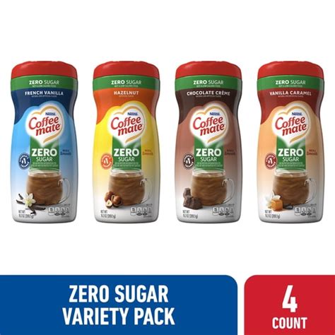 Coffeemate Powder Coffee Creamer Variety Pack 4 Flavors 4 Count