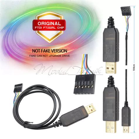 Original Ftdi Ft Rl Usb To Ttl Serial Converter Adapter Cable Pin