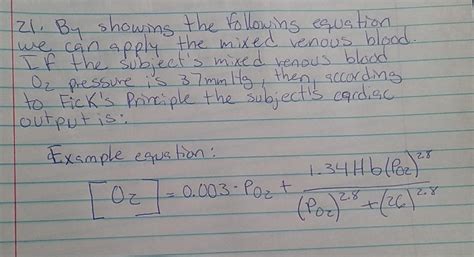 Solved 21 By Showing The Following Equation We Can Apply