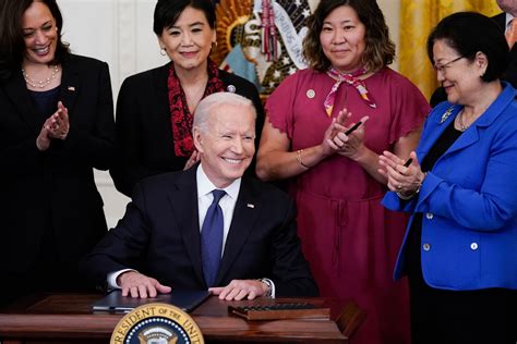 Biden Signs Bill To Counter Spike In Anti Asian Hate Crime East Room