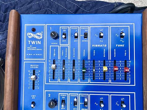 Matrixsynth Pollard Syndrum Twin Effect Drum Synthesizer With 2