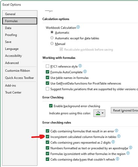 Excel Add Default Values To New Table Row When Using The Tab Key