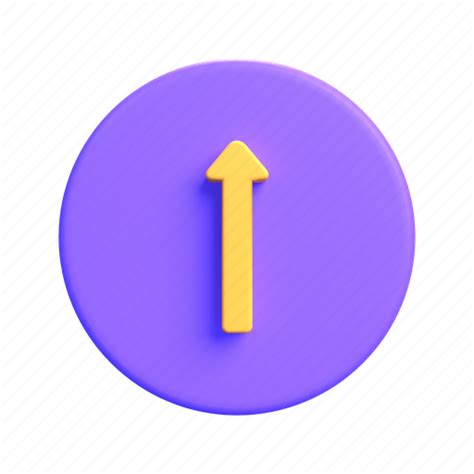 Up Arrow Pointer Sign Direction Navigation Icon Download On