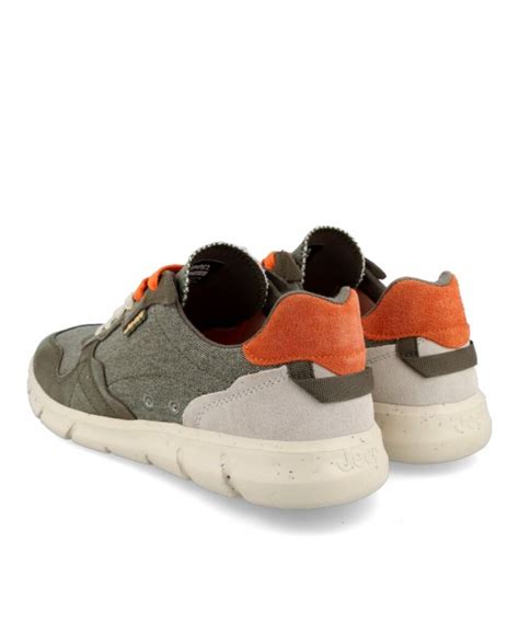 Jeep Tabasco Run Men S Casual Green Sneakers With Laces